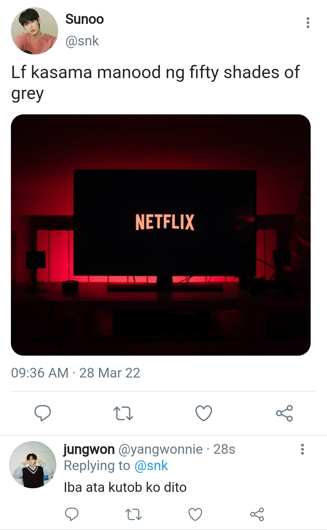 ellie. on Twitter: "hccsvnsvn two twt au wherein... tw// slight sexual implication, slightly ...