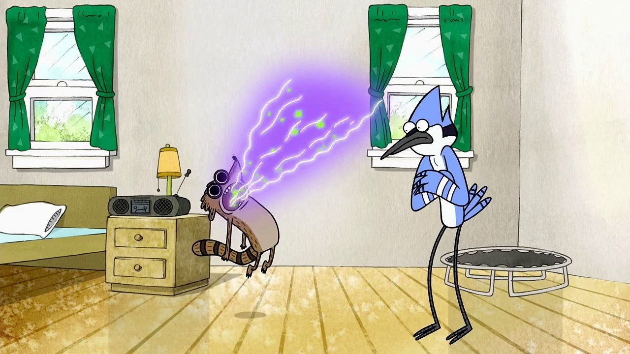 Regular Show Mordecai Head