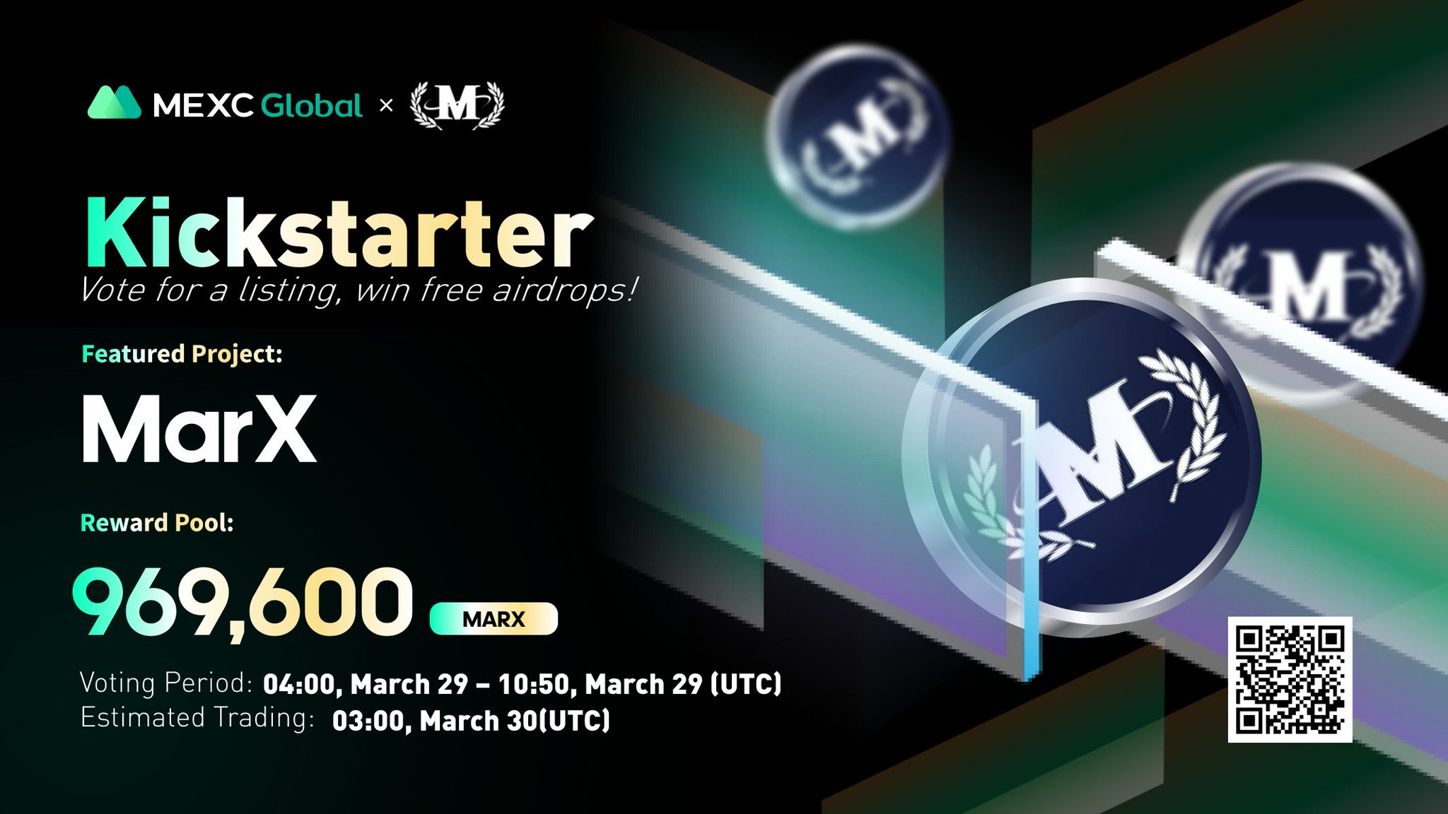 MEXC Global on Twitter: "Presenting the new #Kickstarter session with @MarX_Metaverse 🗳Vote with ...