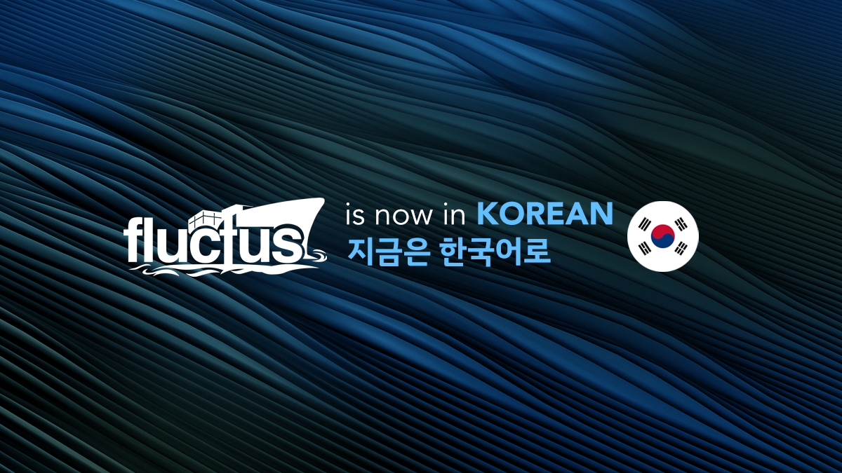 Fluctus on Twitter: "For our Korean Fans, we are happy to announce the launch of the Fluctus ...