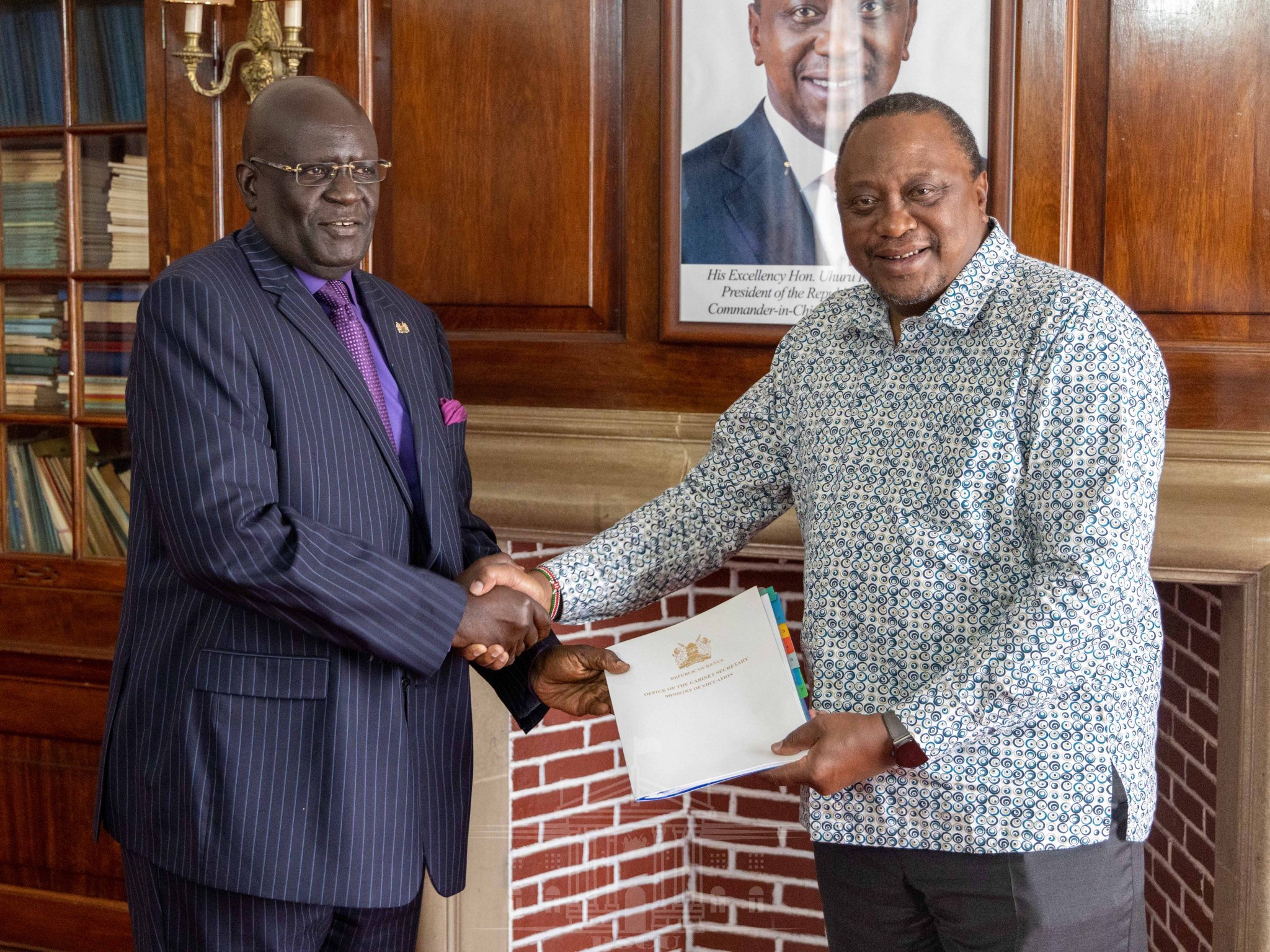 State House Kenya on Twitter: "1/3 President Uhuru Kenyatta today at State House, Nairobi ...