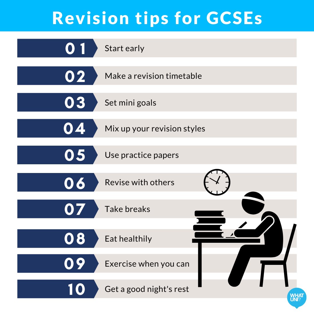 Whatuni On Twitter Revising For Your GCSEs Here Are Some Tips From whatuni-on-twitter-revising-for-your-gcses-here-are-some-tips-from
