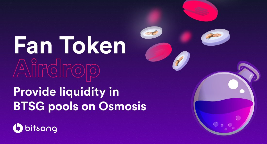 BitSong on Twitter: "🔥 The #FanToken #Airdrop! Artists on #Sinfonia will airdrop 25% of their ...