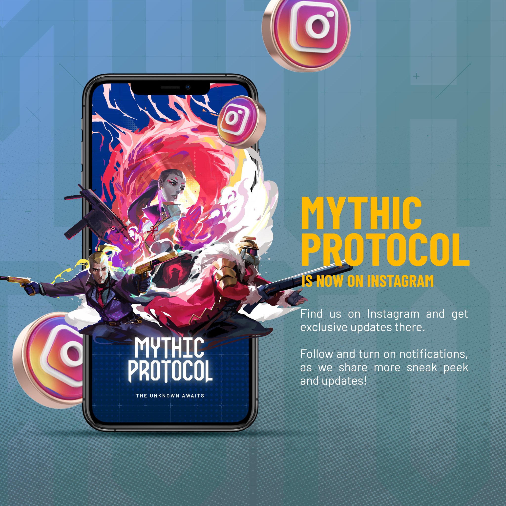 Mythic Protocol on Twitter: "Mythic Protocol is now on Instagram Find us on Instagram and get ...