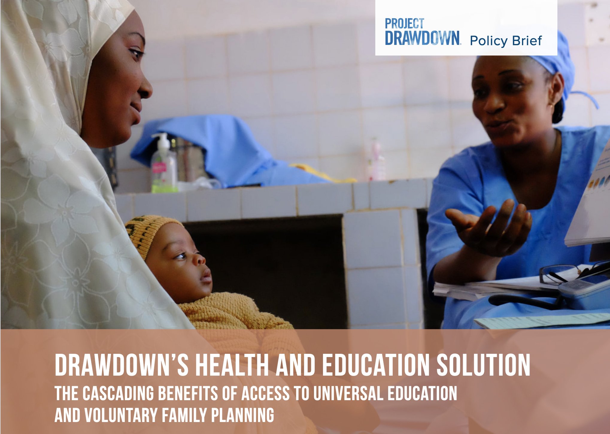Project Drawdown on Twitter: "What do health & education have to do with climate? Join us for a ...