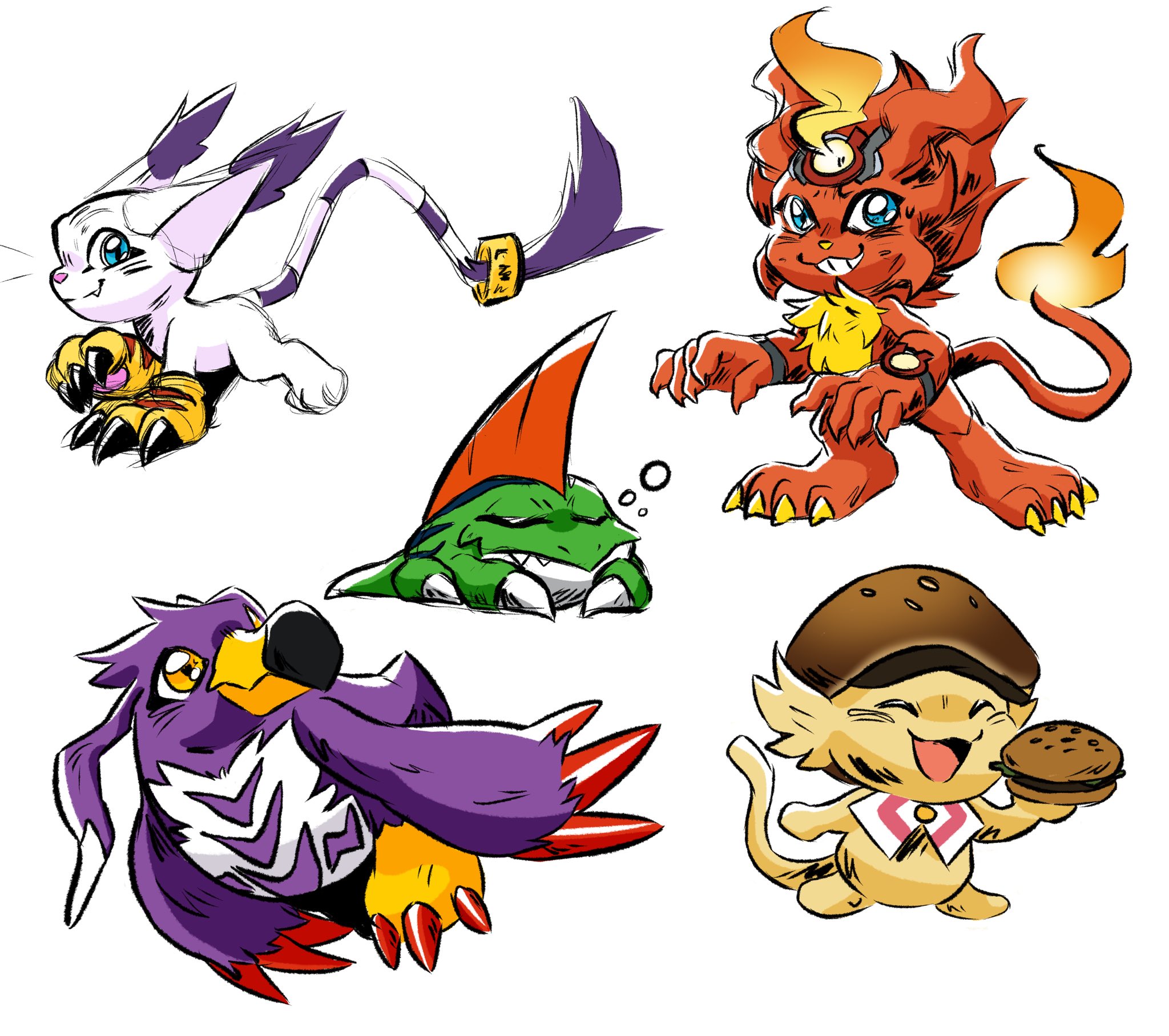 Digimon Gatomon Evolution Chart