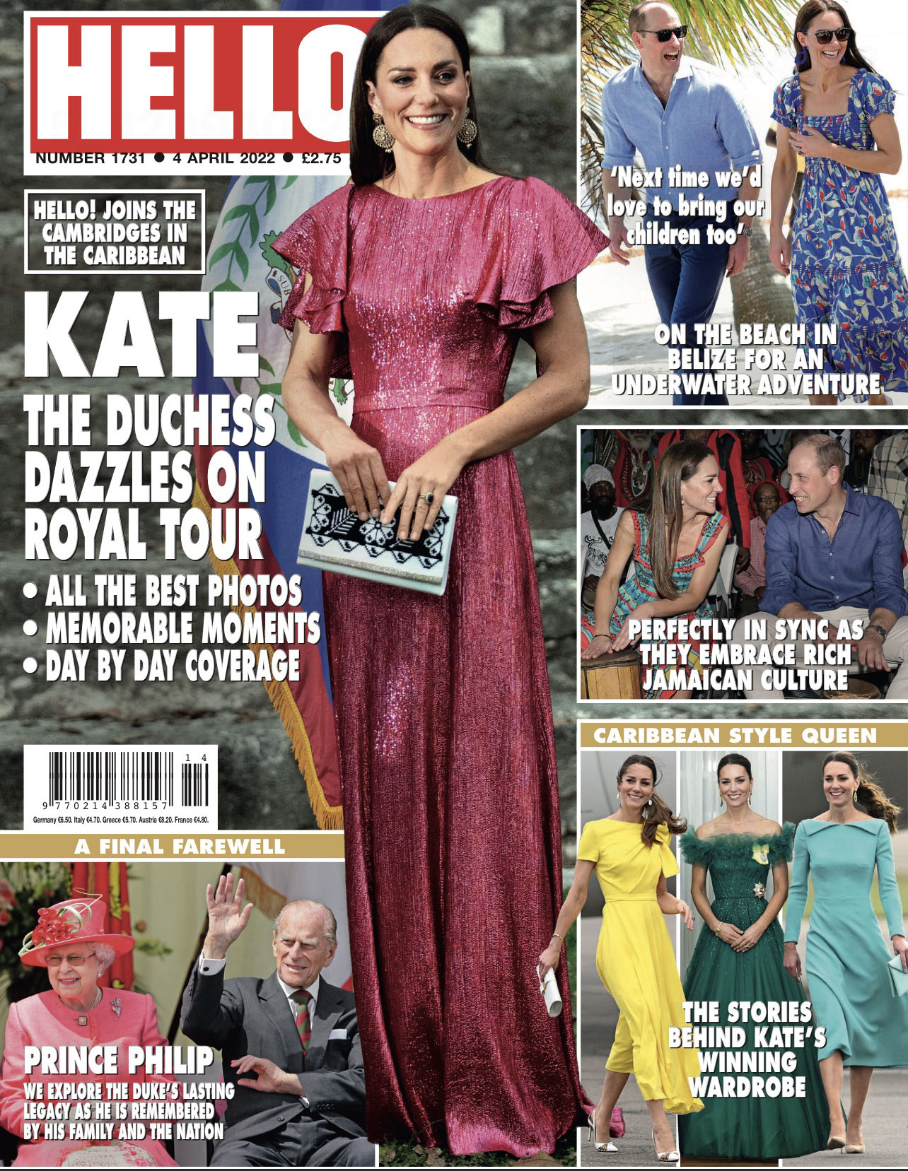 Hello Magazine Front Cover