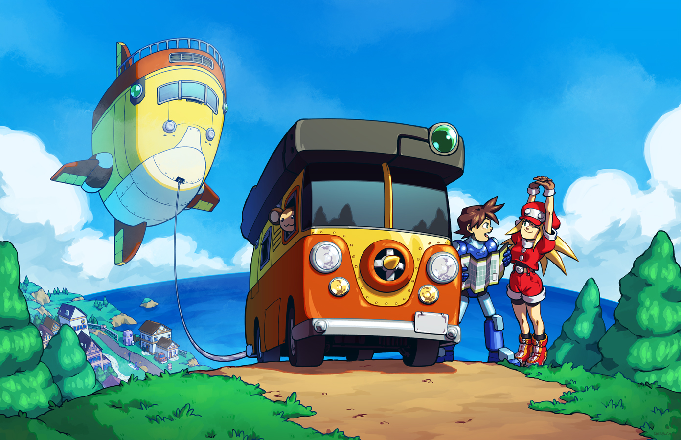 Megaman Legends Wallpaper