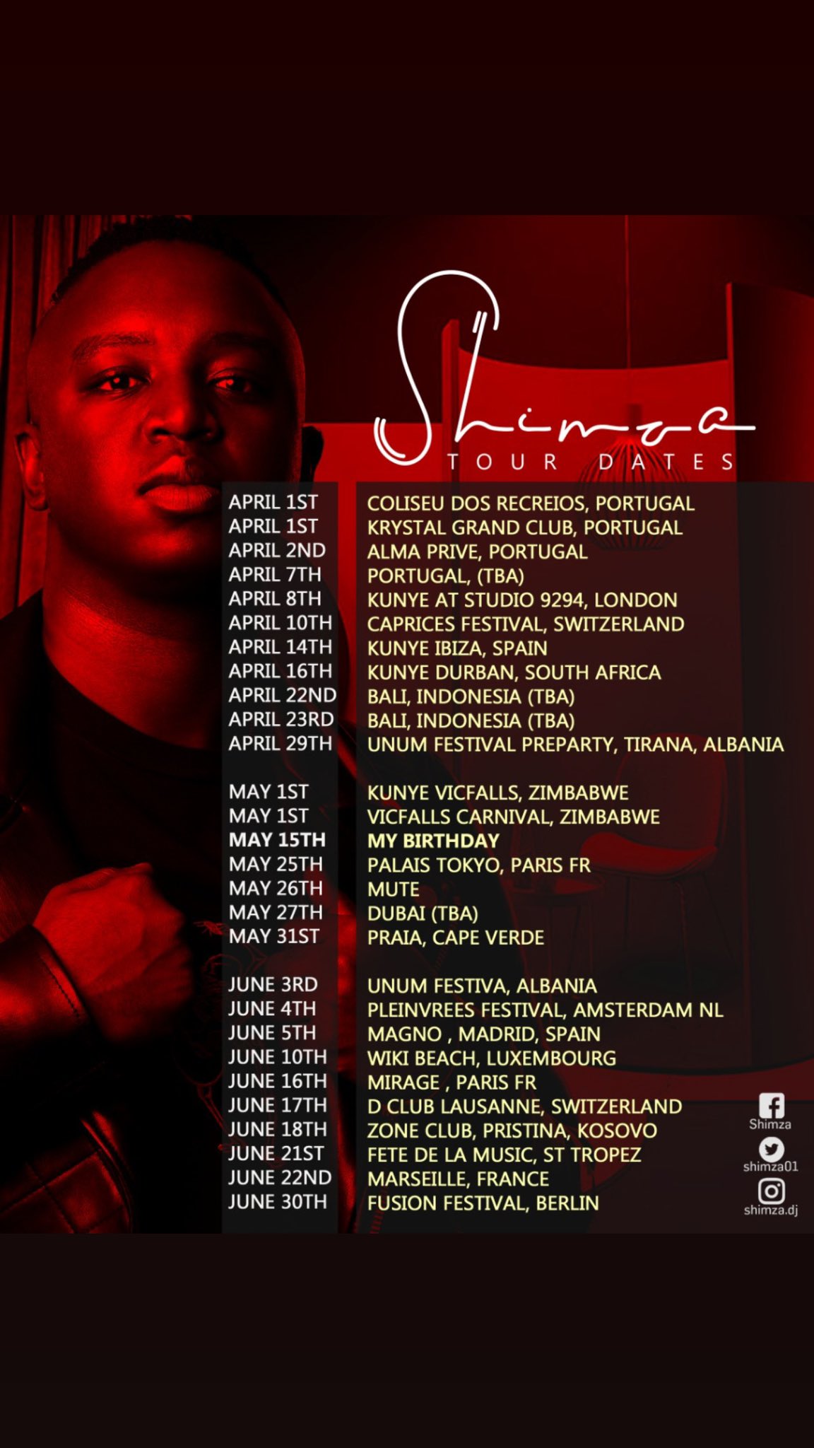 Dj Shimza Birthday Party