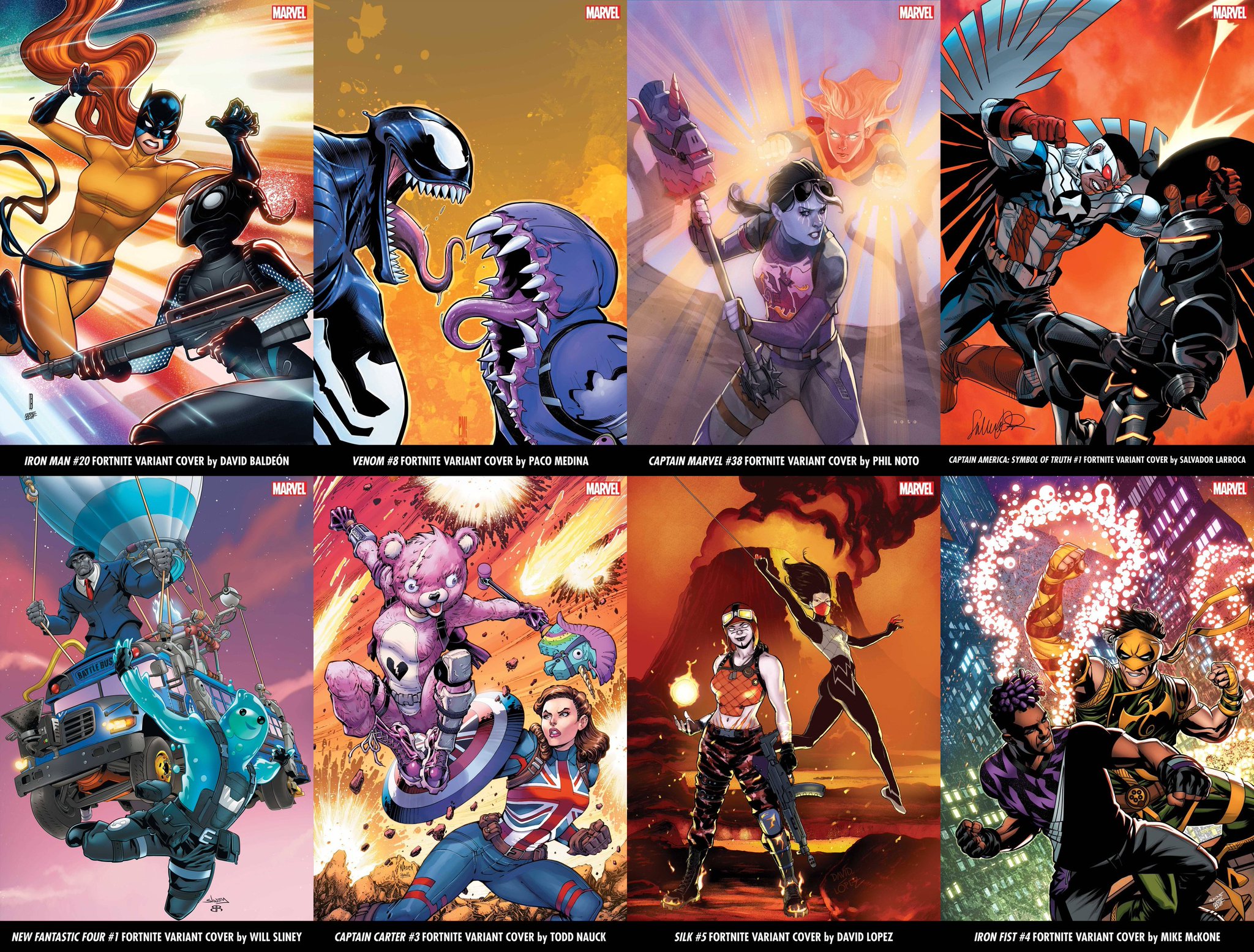 HYPEX on Twitter: "All the New "Fortnite x Marvel: Zero War" Convers ...