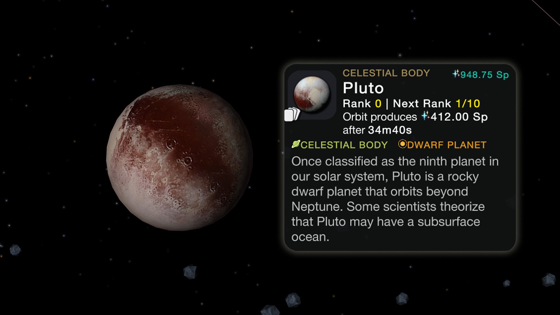 Dwarf Planet Wallpaper