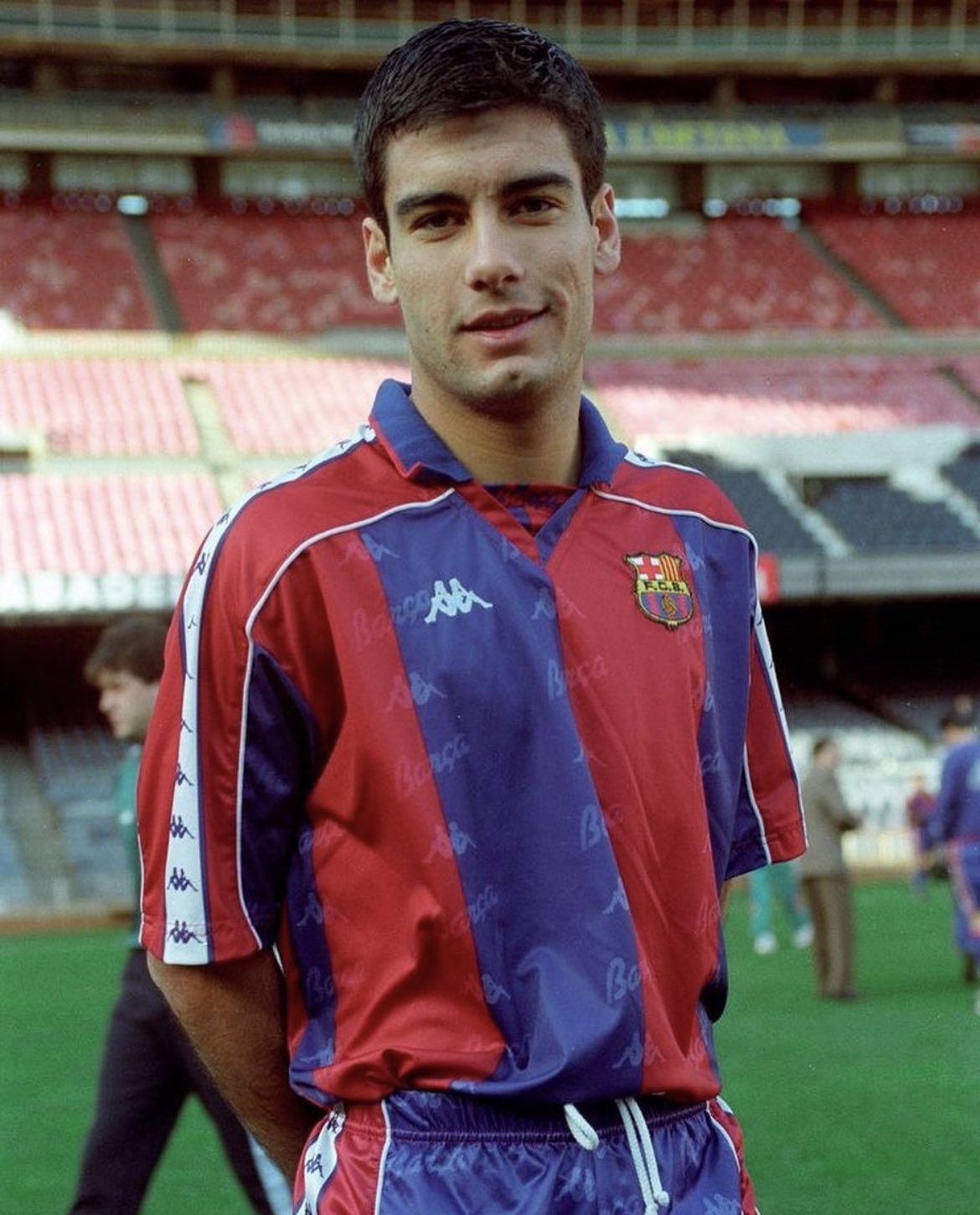 Pep Guardiola Young