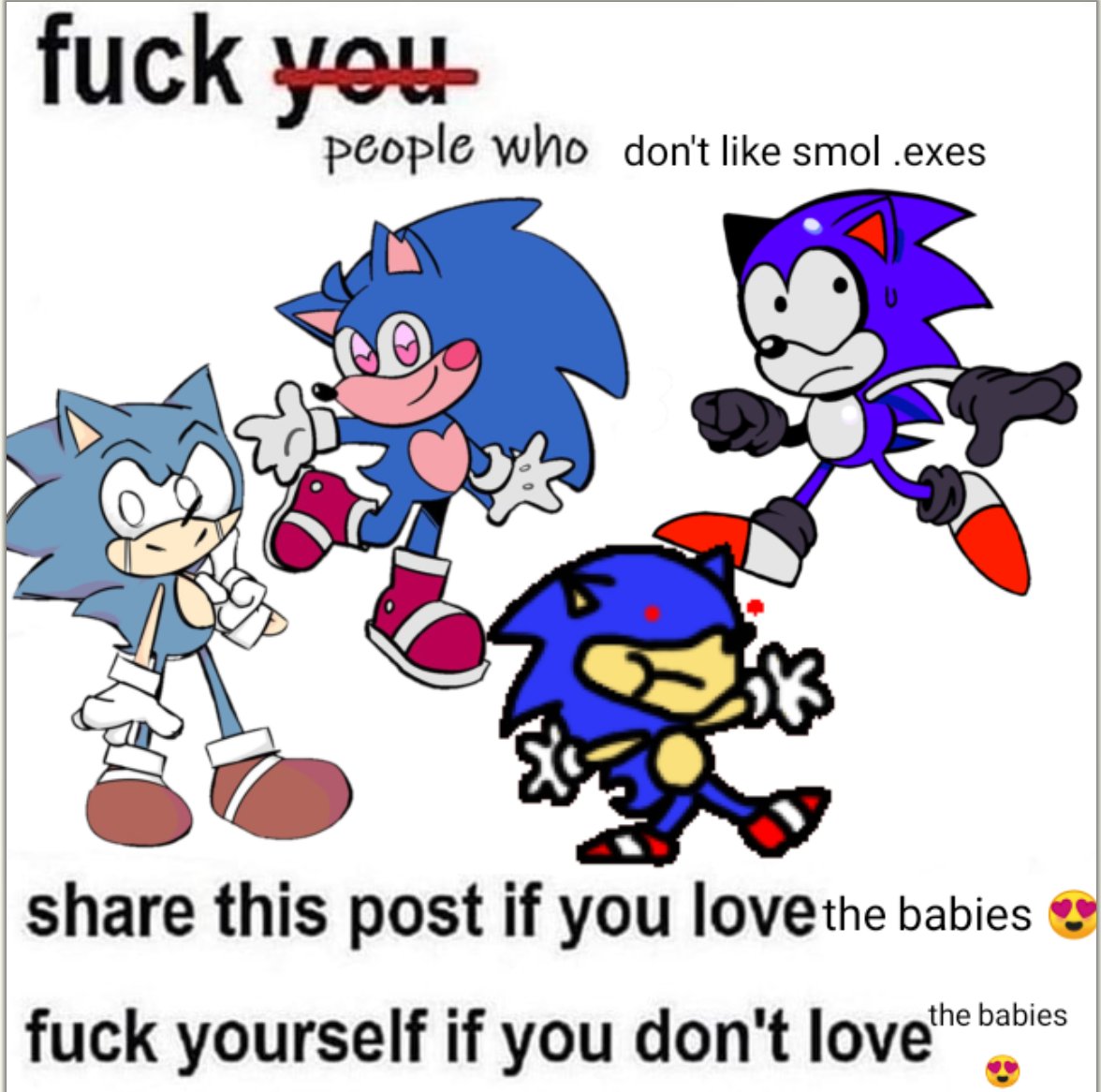 Masked_0ne on Twitter: "SMOL .EXE'S COME OUT AND SHOW YOUR TRUE COLORS WE NEED MORE OF THEM ...