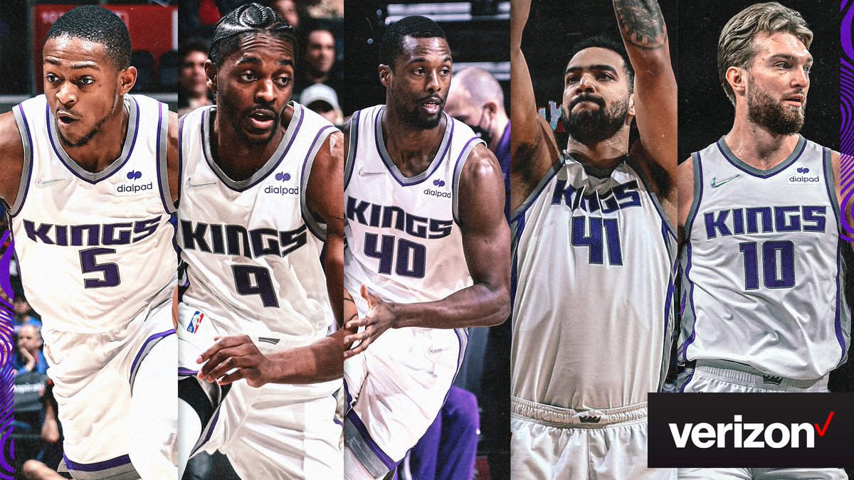 [Kings] Tonight's Starting Lineup powered by @Verizon ⤵️ 👑 @swipathefox ...