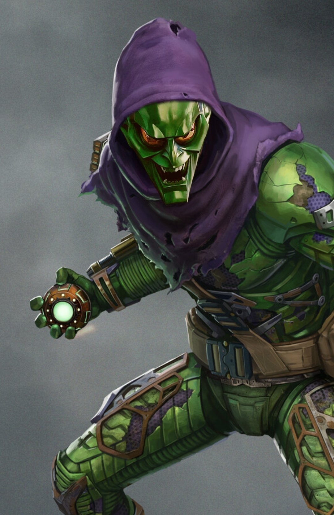 Green Goblin Face Green Goblin's Original No Way Home Glider Was Way