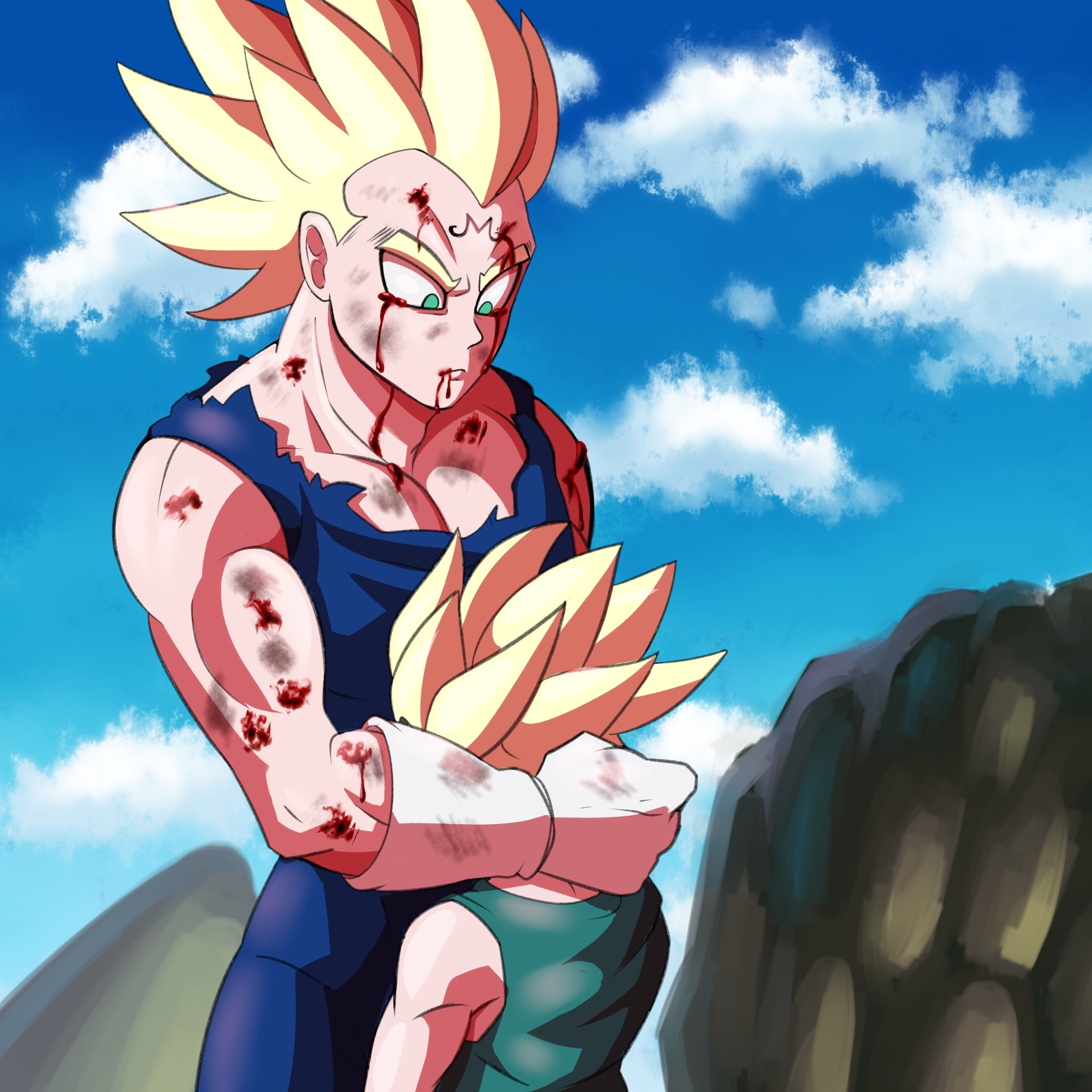 Dbz Vegeta And Trunks