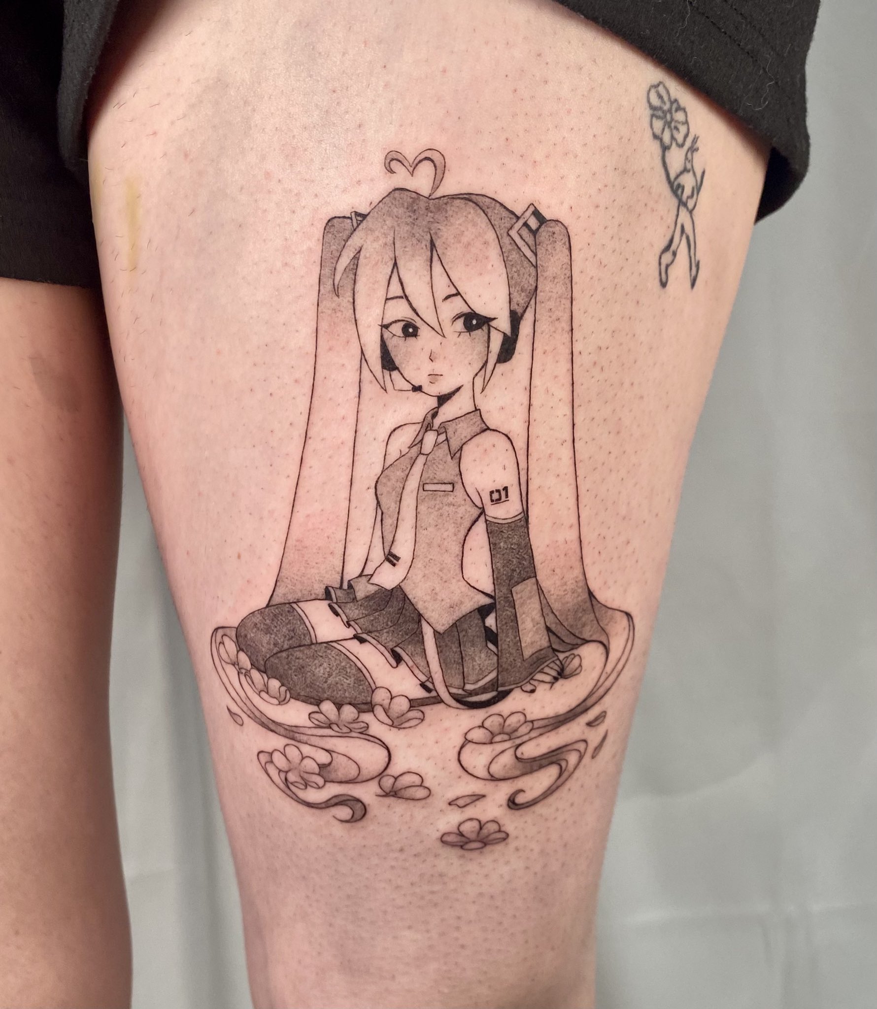 Hatsune miku tattoo - Bronctattooaus.com