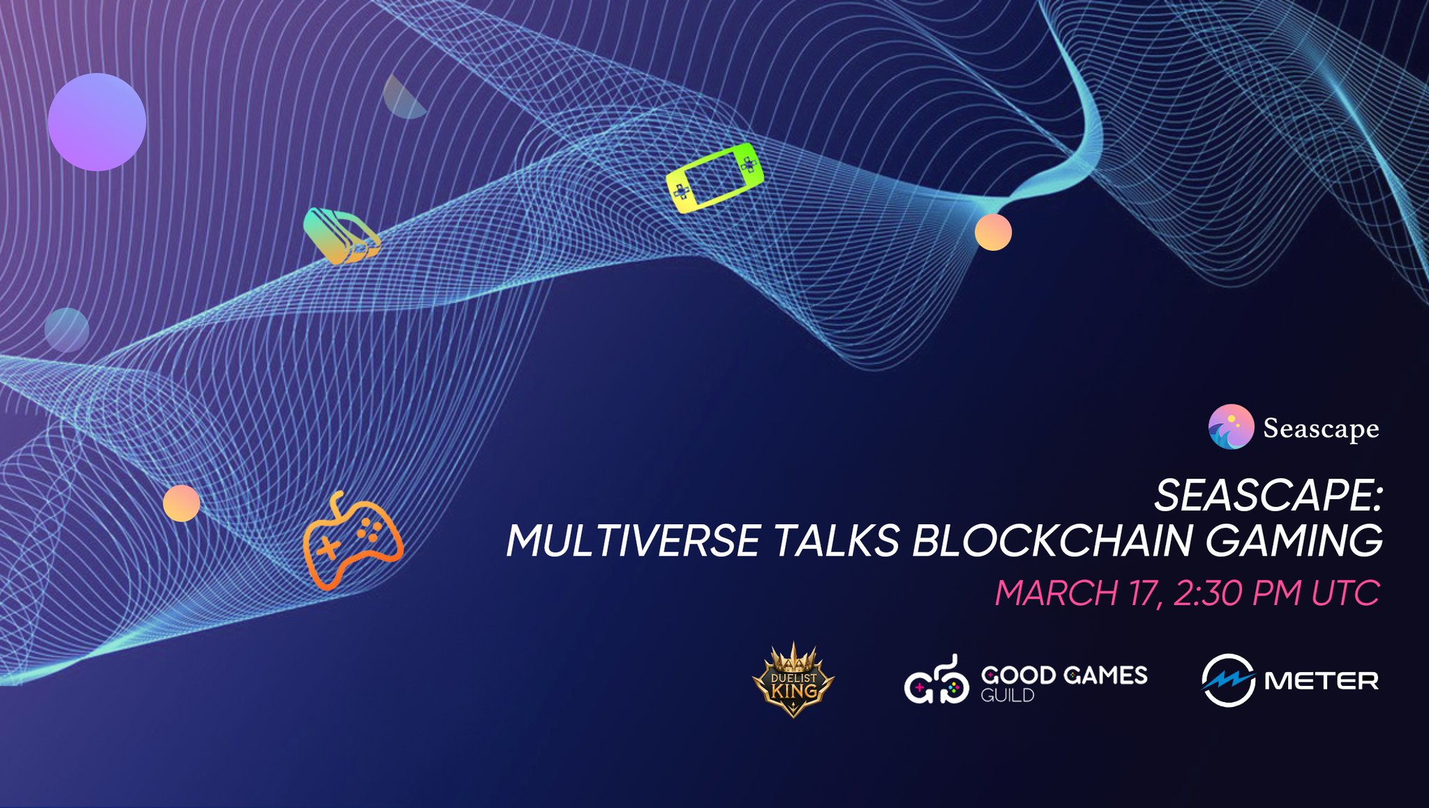 Seascape Network on Twitter: "👂 Join us today in the first Seascape Multiverse Talks in Twitter ...