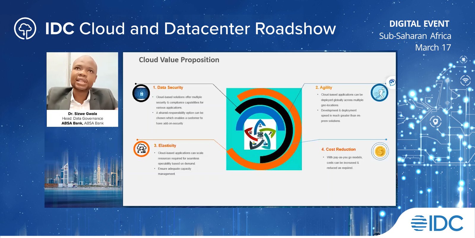 IDC | MEA on Twitter: "The #cloud value proposition #datasecurity #agility #elasticity # ...