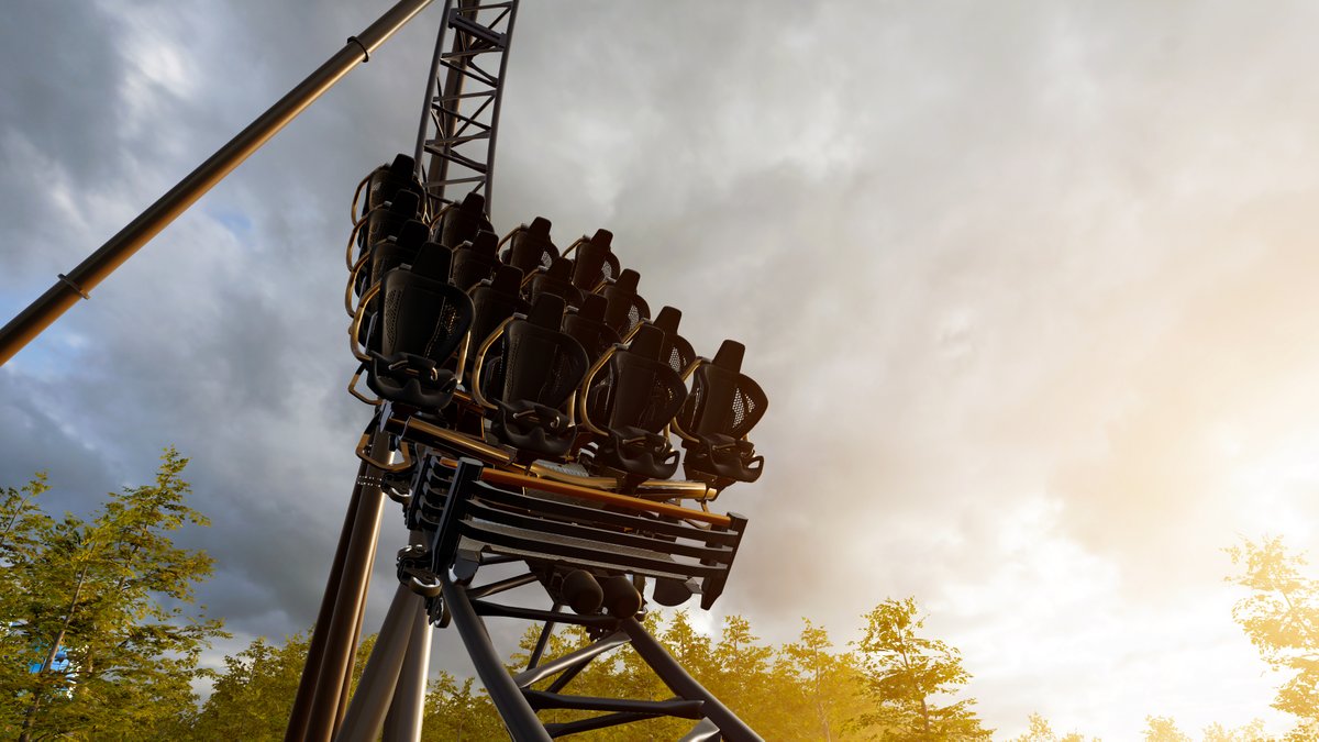 Michael Mack teasing the new coaster for [Europa-Park], a 4-row Mack ...