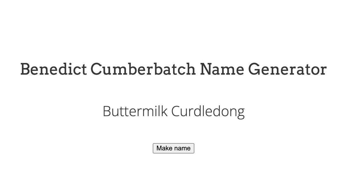 Benedict Cumberbatch Tumblr Names