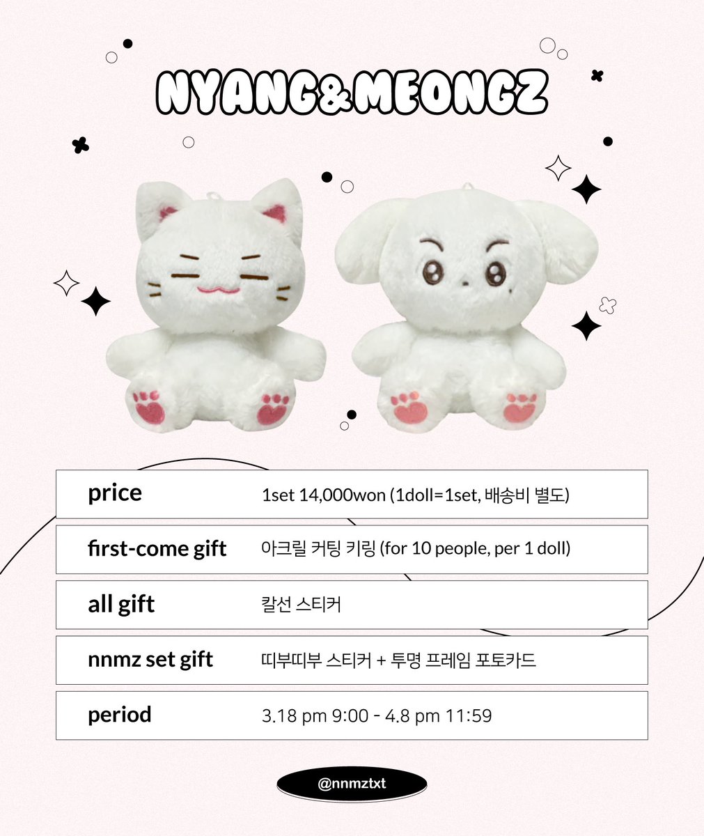 [MY GO] YEONJUN & SOOBIN 10cm doll by @nnmztxt 🌟 🗓 2022.04.07 👉DM me ...