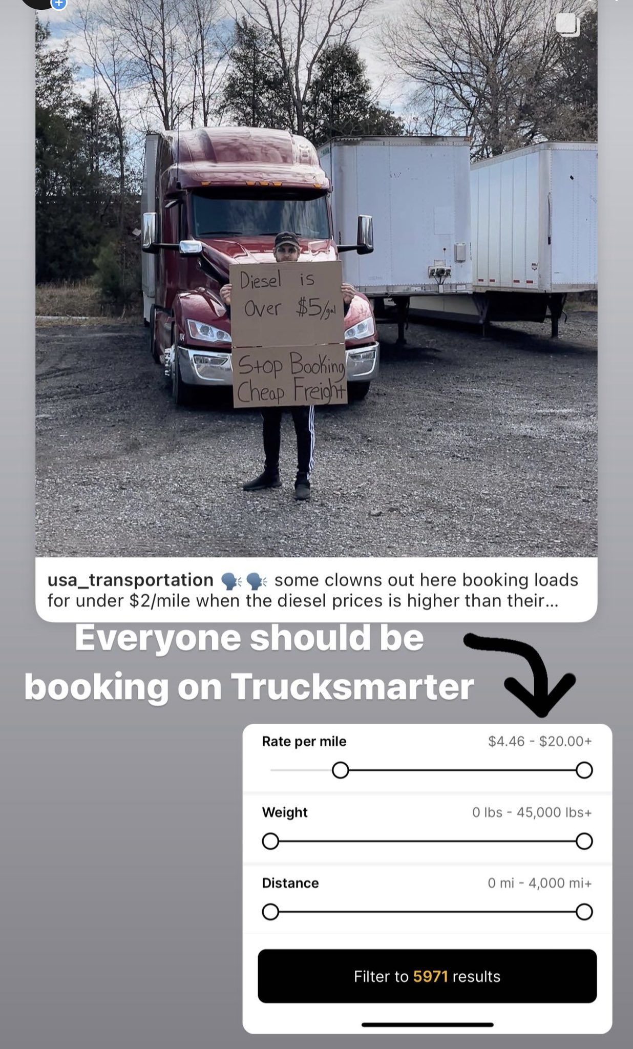 Book Freight Memes Free And Customizable Trucking Templates | Canva