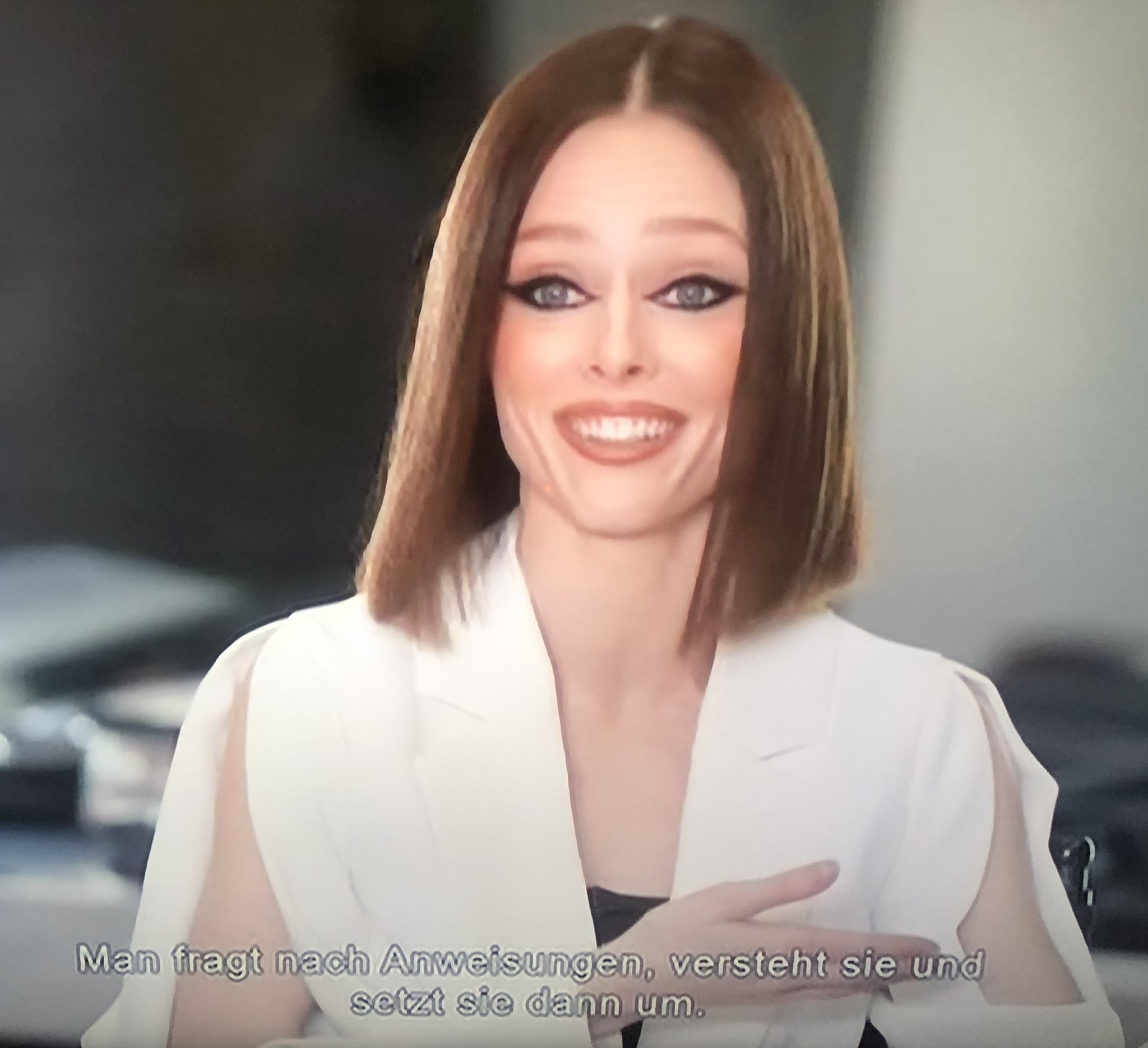 Coco Rocha Facial Expressions