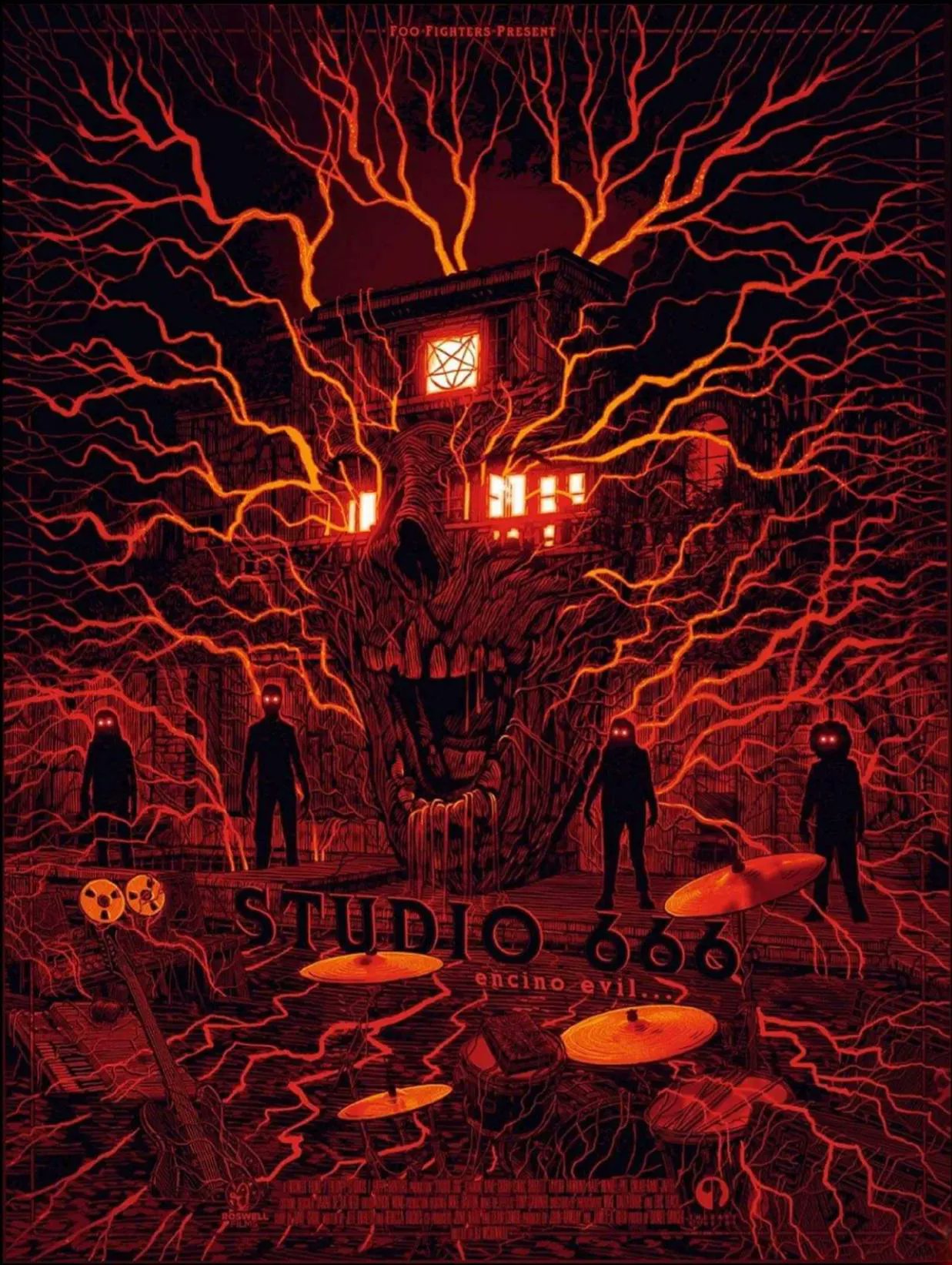 Sluts and Guts on Twitter: "Studio 666 (2022) by Daniel Danger #MoviePoster https://t.co ...