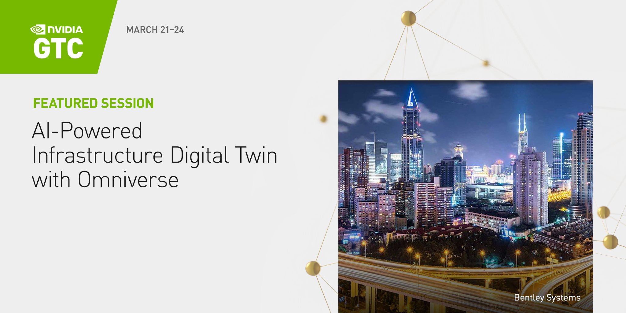 NVIDIA Design & Visualization on Twitter: "Join @BentleySystems for a session on how AI-powered ...