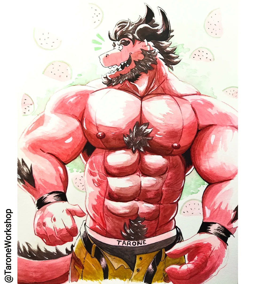 🍠TARONE WORKSHOP🍠 KOTARO. on Twitter: "Happy belated Birthday!! 🍉🎈🎊 Gift for @Juggermelon 🎁 # ...