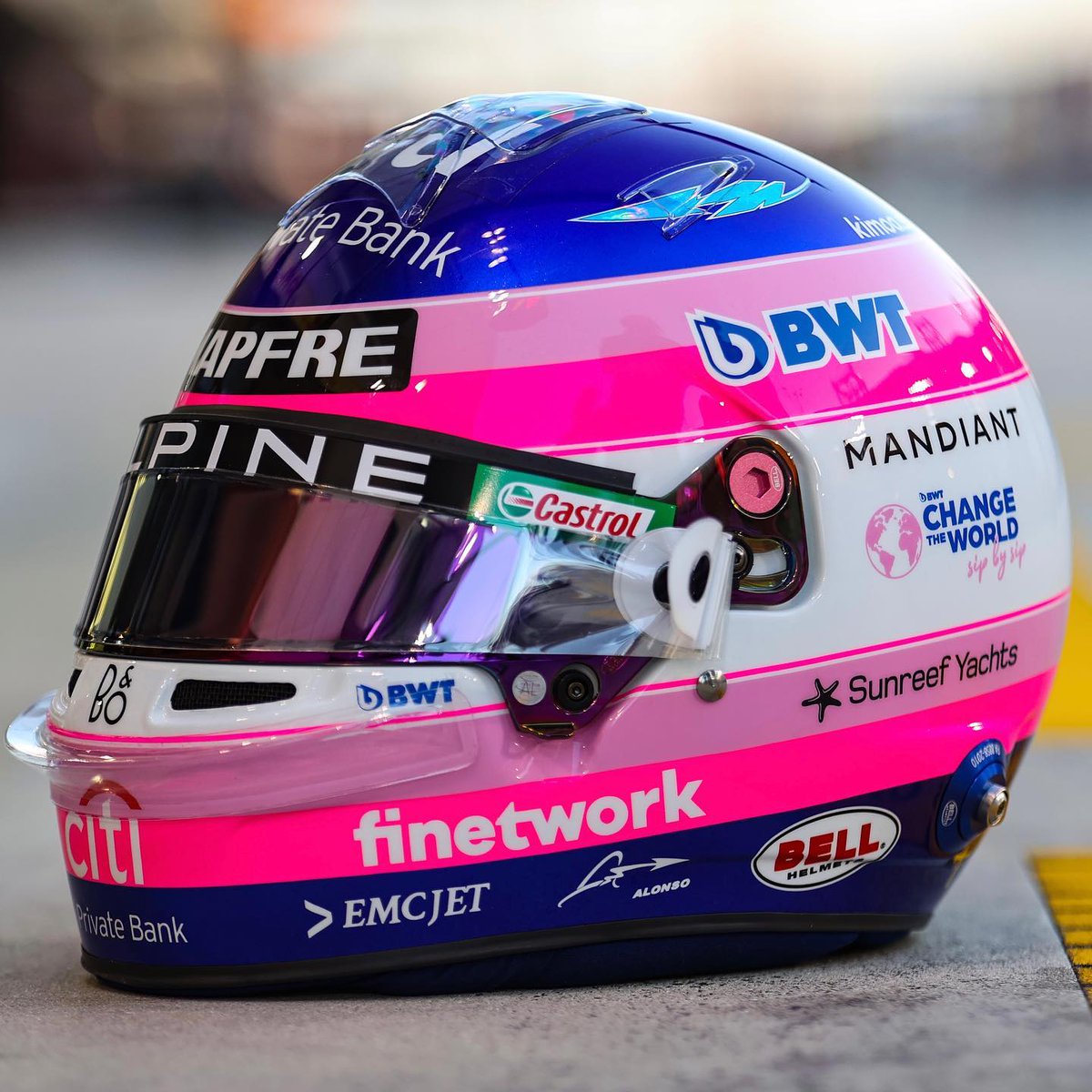 Fernando Alonso 2022 Helmet