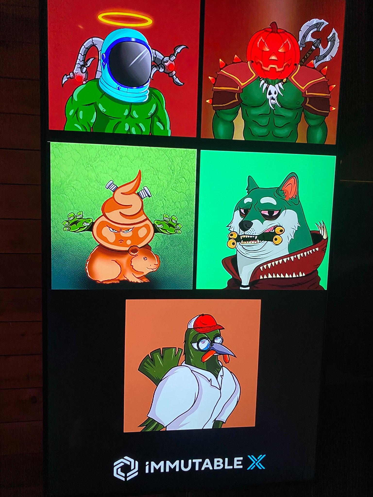 Immutable | $IMX on Twitter: "Did you manage to recognize the NFTs featured last night at ...