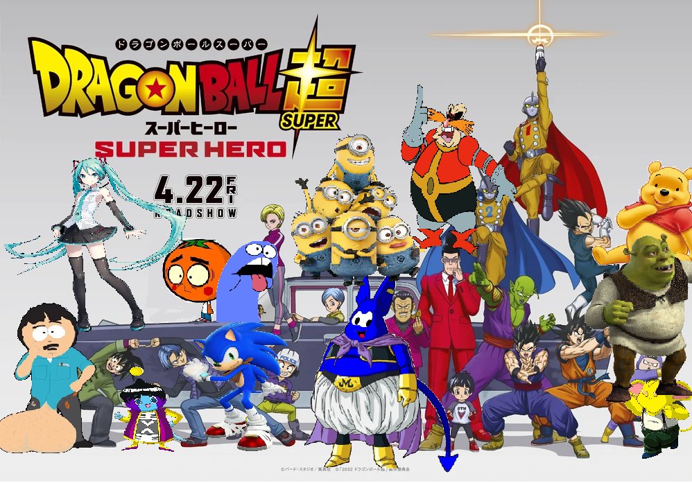 Kami Sama Explorer on Twitter: "VAZOU O ELENCO COMPLETO DE DRAGON BALL SUPER SUPER HERO!!! https ...