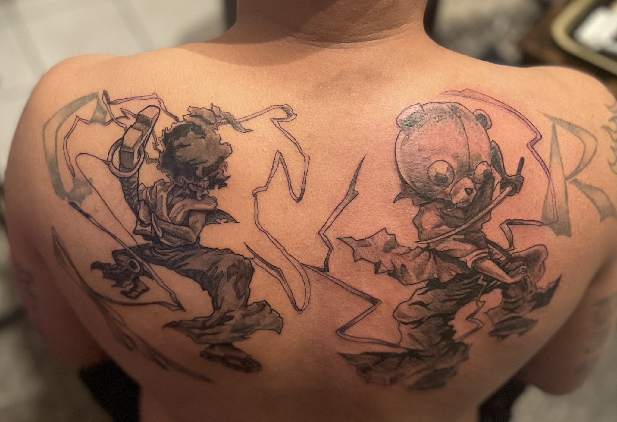 Afro Samurai Tattoo