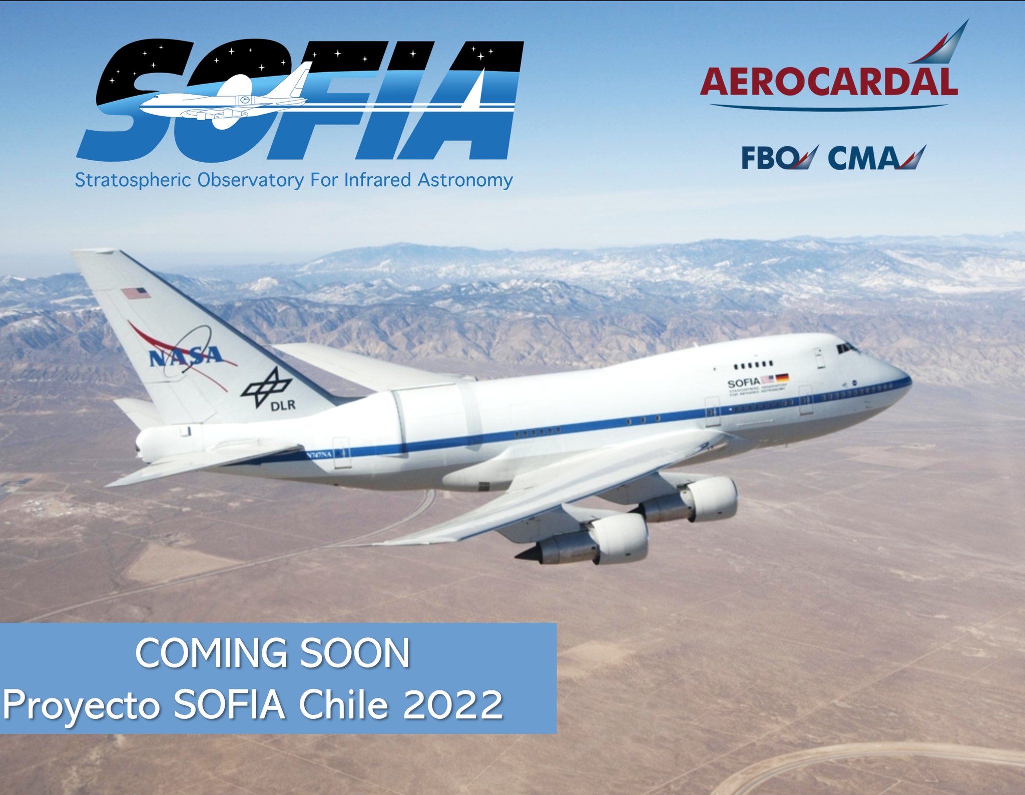 Aerocardal Chile on Twitter: "Estamos orgullosos de anunciar que el proyecto SOFIA de la NASA y ...