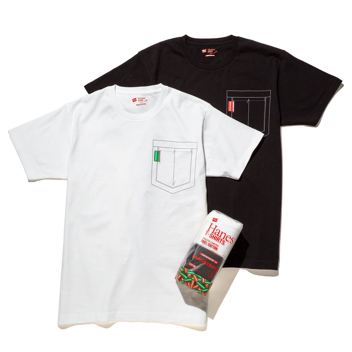 【Hanes × MINDSEEKER】 MINDSEEKER（マインドシーカー）との初のコラボレーションアイテム、 本日より数量限定販売 ...