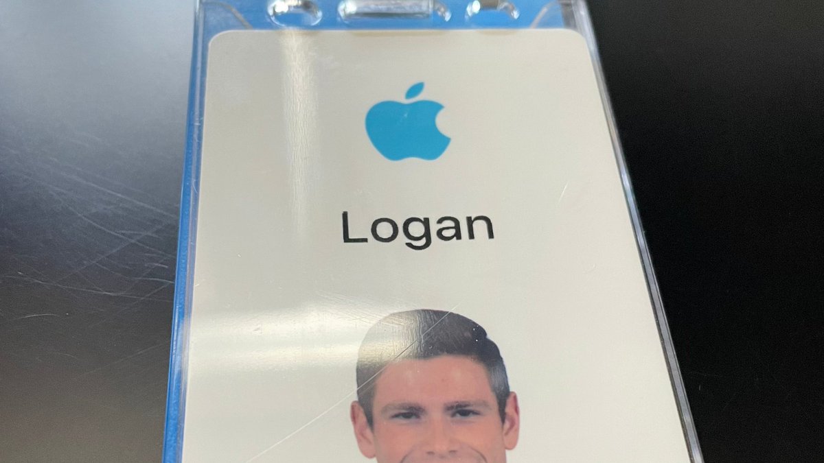 Apple Employee Badge