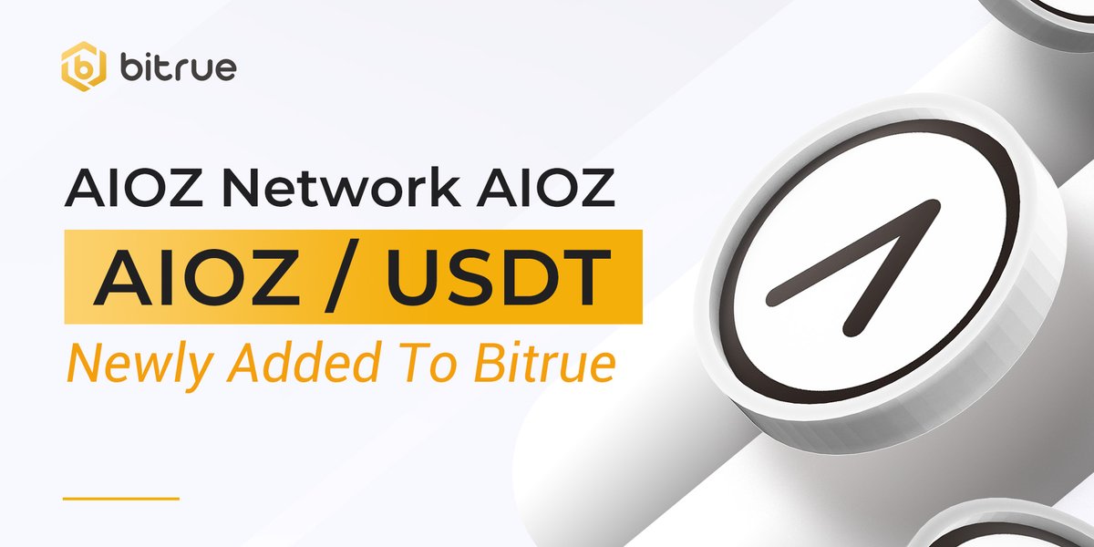 Bitrue on Twitter: "$AIOZ is being listed on Bitrue! @AIOZNetwork is a Layer-1 blockchain with ...