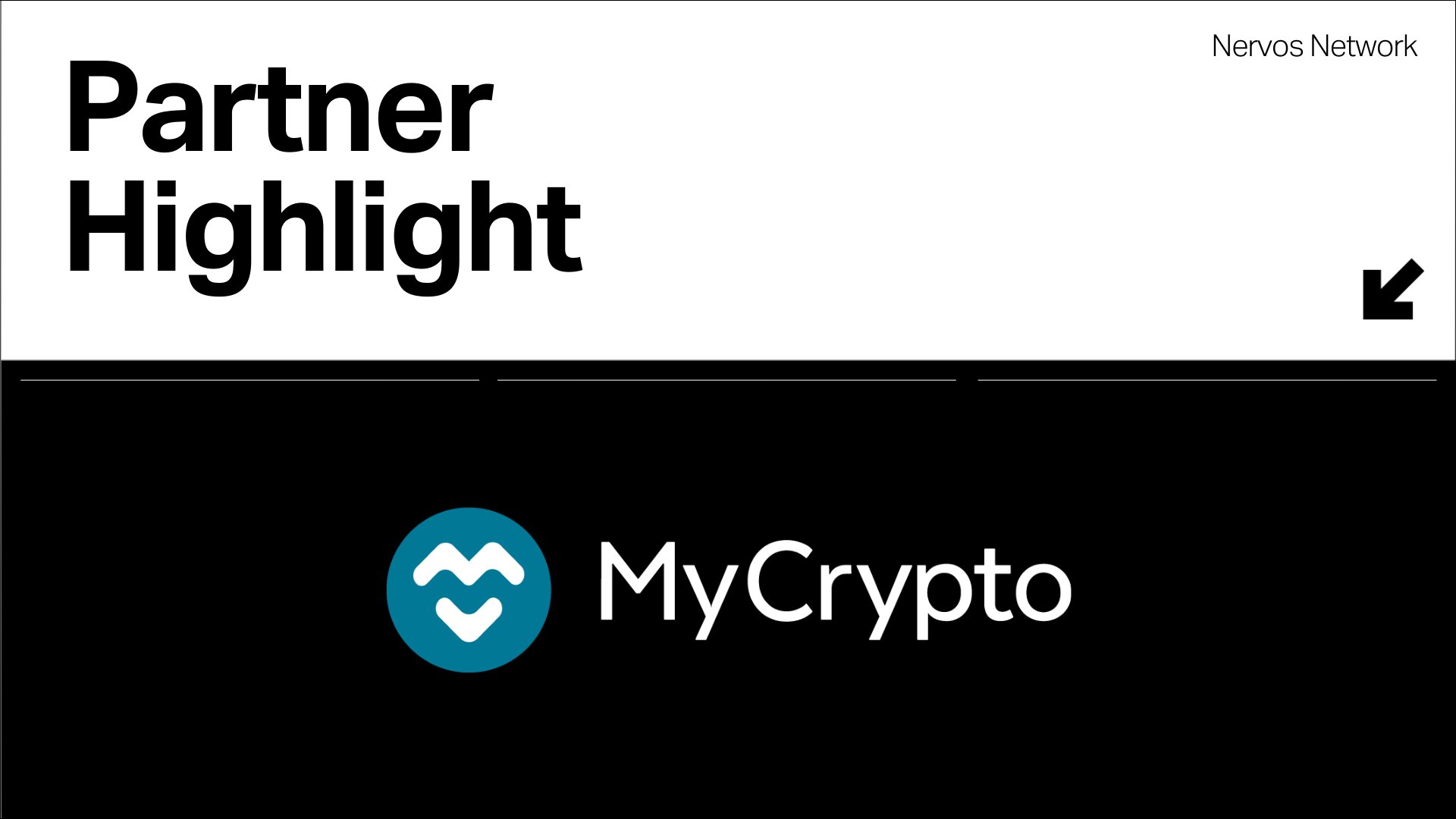 Nervos↾⇃ 𝙽𝚎𝚛𝚟𝚘𝚜.𝚋𝚒𝚝 on Twitter: "Partner highlight #Nervos x @MyCrypto #MyCrypto is one of the ...