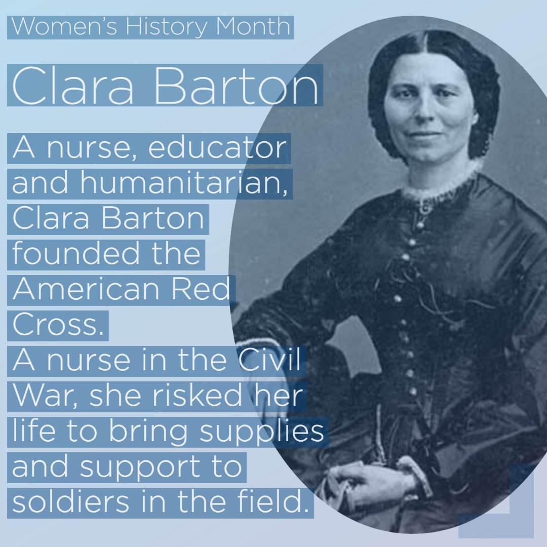 Triage Staffing on Twitter: "Clara Barton founded the American Red ...