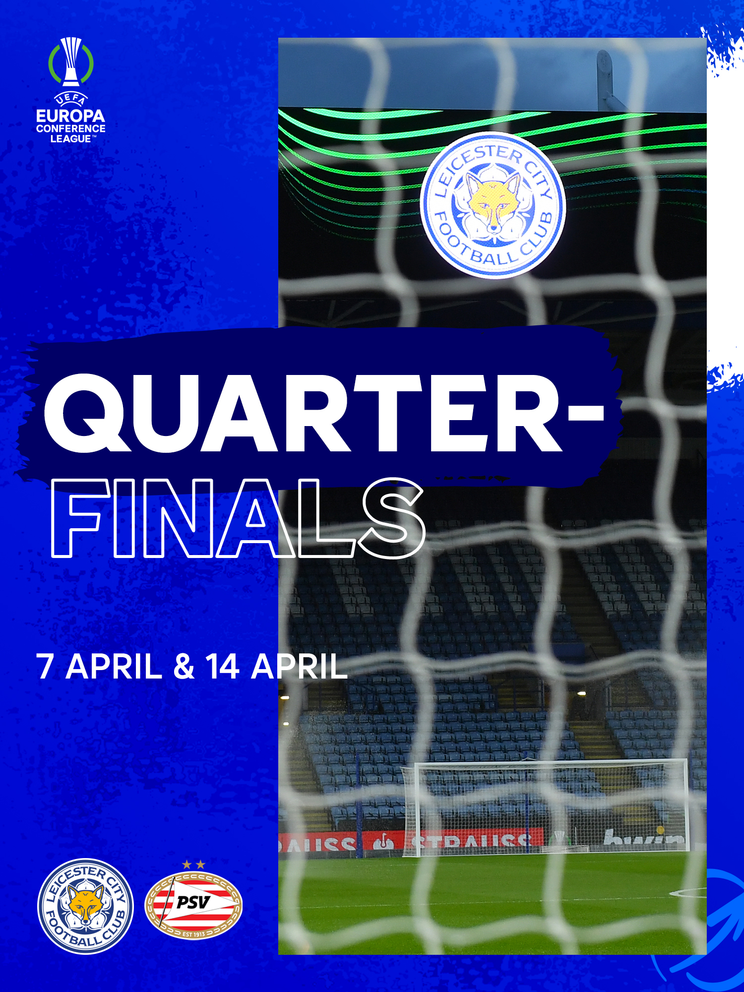 Leicester City on Twitter: "The Foxes have been drawn to play PSV Eindhoven in the #UECL Quarter ...