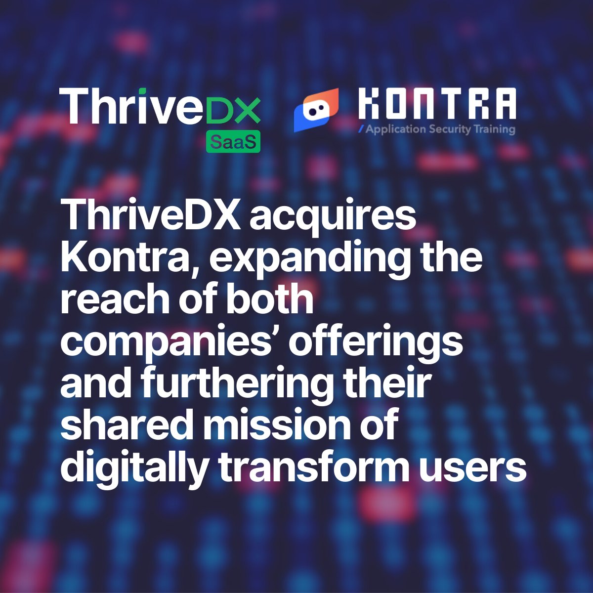 Kontra Application Security Training on Twitter: "We couldn't be happier to join forces with ...