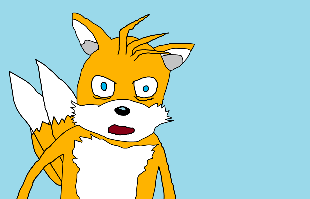 「watch Tails make this face in the Sonic 」|SuperWiiBros08のイラスト