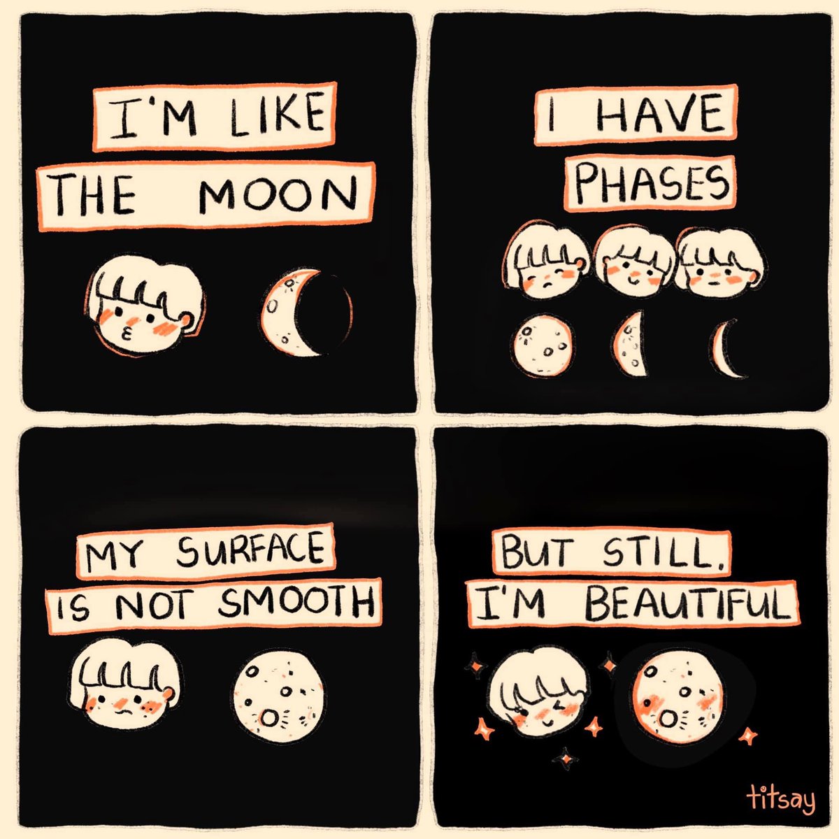 「embracing all my phases 」titsay 𓆏の漫画