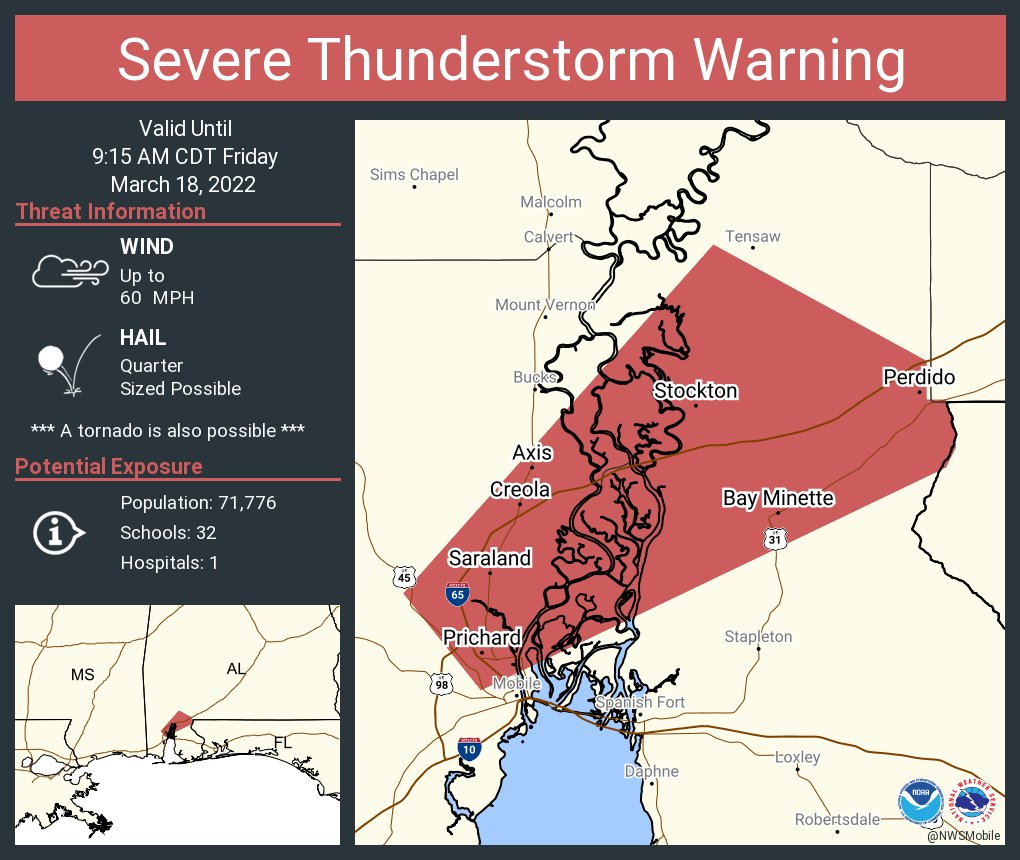 Nws Severe Tstorm On Twitter Severe Thunderstorm Warning Including