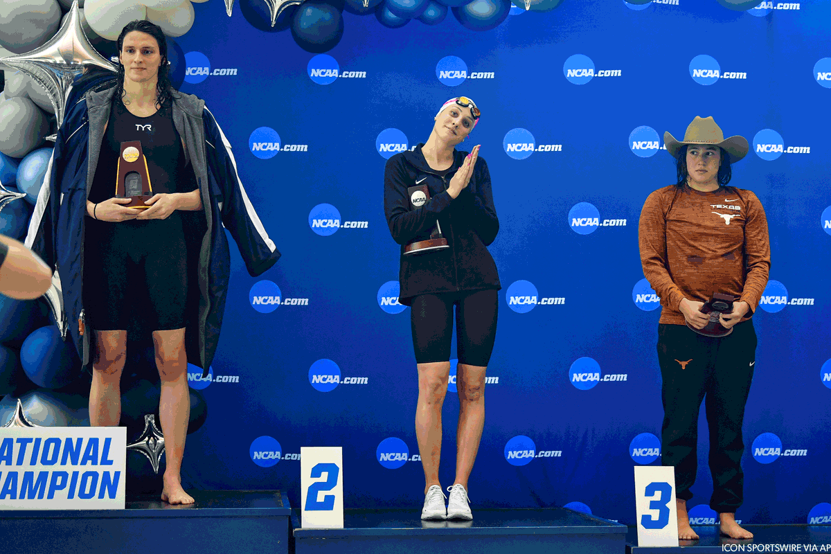 Transgender University of Pennsylvania swimmer Lia Thomas won the 500 ...