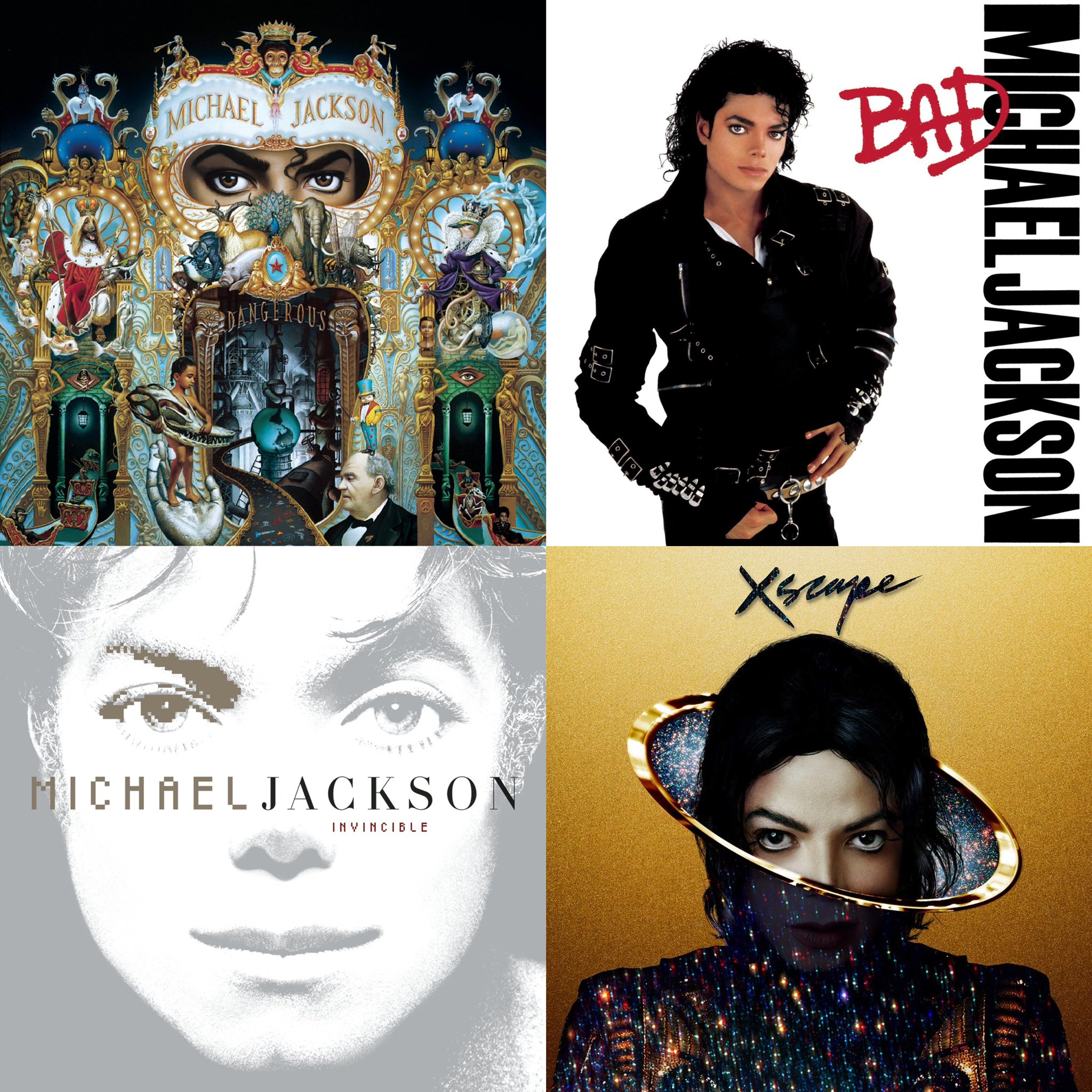 Michael Jackson Album Cover
