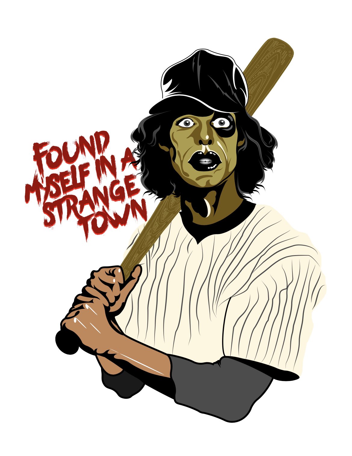 The Warriors Baseball Furies Drawing