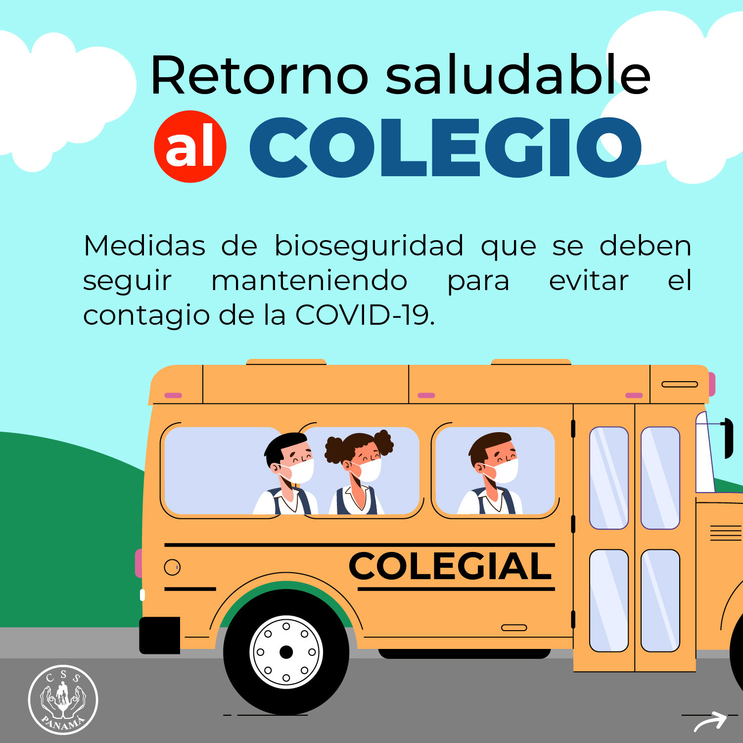 CSSPanama on Twitter: "Para un retorno saludable a clases, es ...